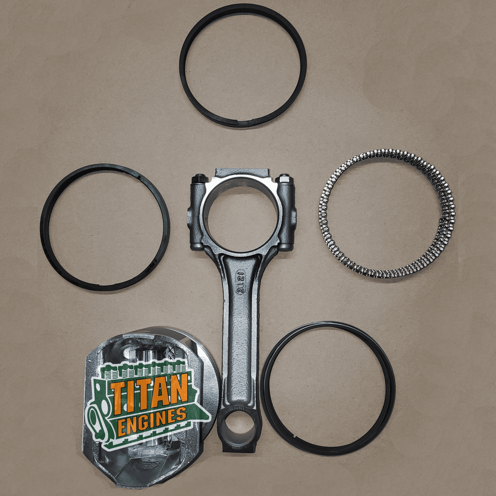 Rod, Piston, & Ring Assembly - Jeep 150/2.5L, Jeep 242/4.0L – Titan Engines